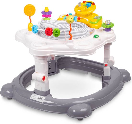 Baby walker Baby Loopstoel - Looptrainer - Baby speelgoed GRAY | bol