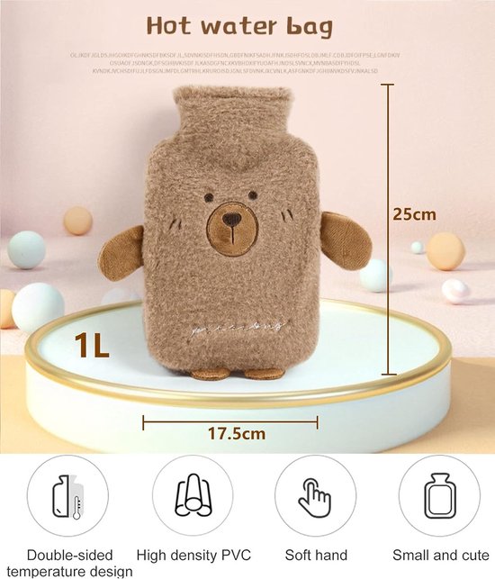 Warm water kruik ,1 Liters | bol