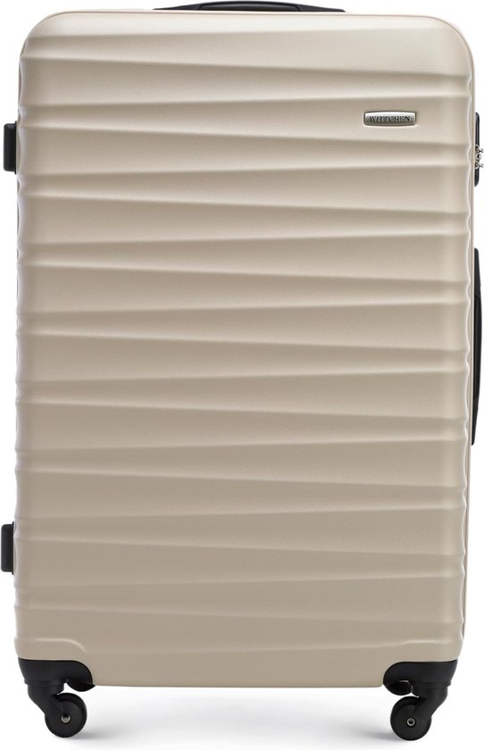 Reiskoffer, handbagage, cabinebagage, rolkoffer, harde schaal van ABS ...