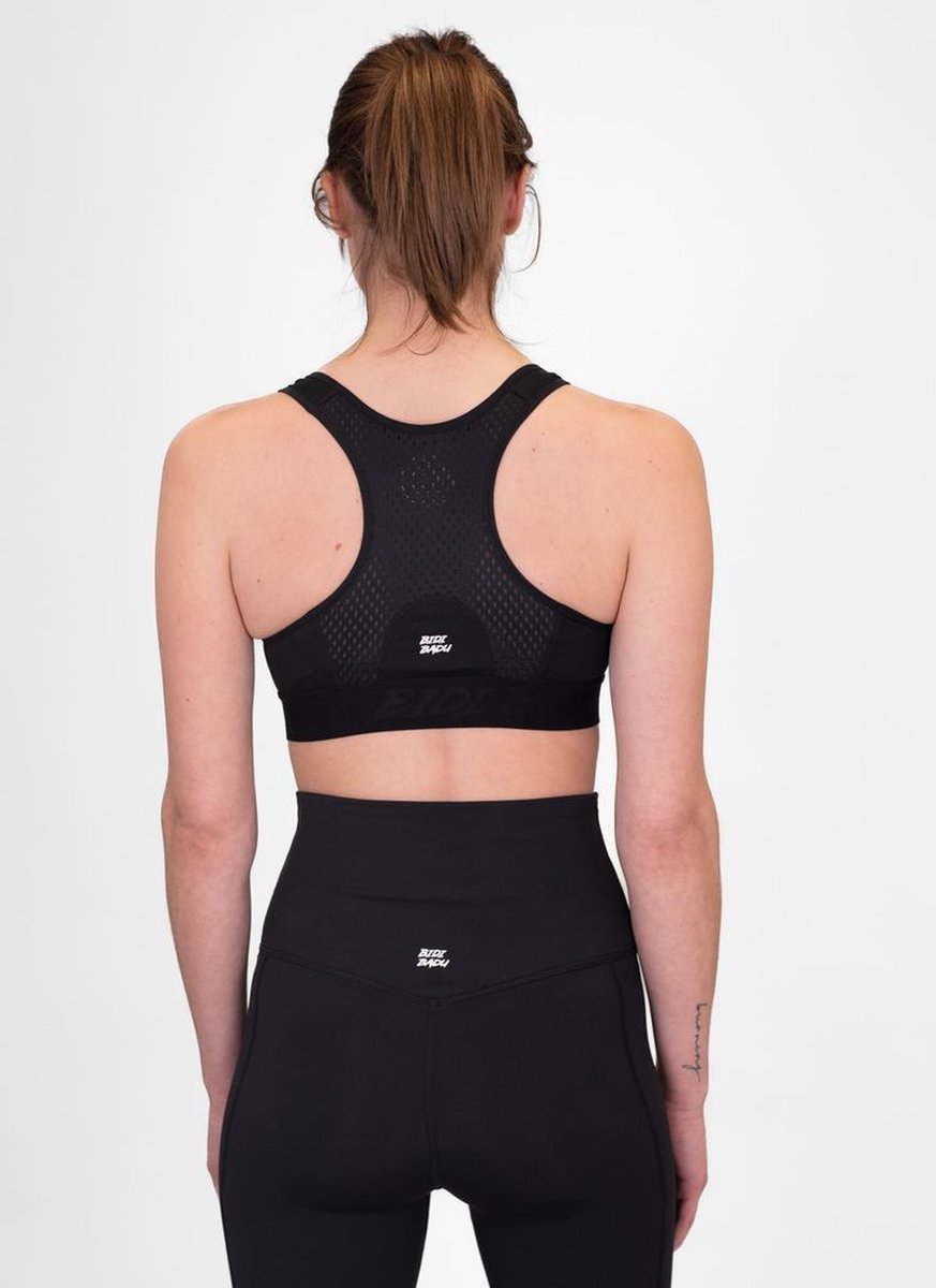 BIDI BADU Crew High Support Bra - black Sport BH's vrouwen | XS | bol