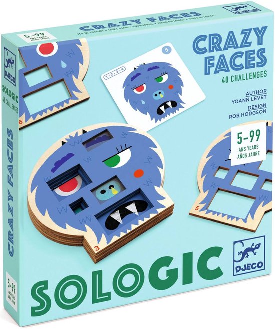 Djeco Crazy Faces | Games | bol