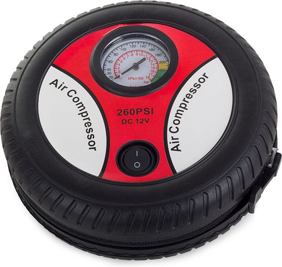 Mini Compressor / 12V Bandenpomp - Mini Autobanden Pomp luchtcompressor ...
