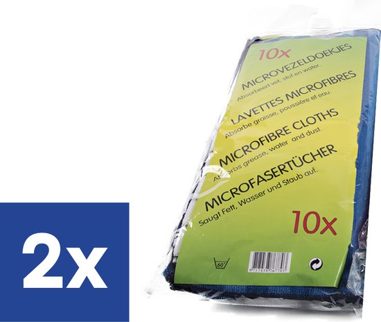Microvezeldoekjes – Set van 2 x 10 Stuks | bol