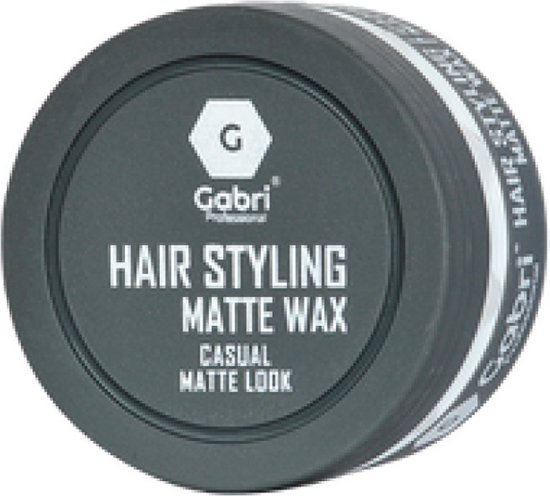 Gabri Professional Hair Wax Matte Look - Sterke hold - 150ml | bol