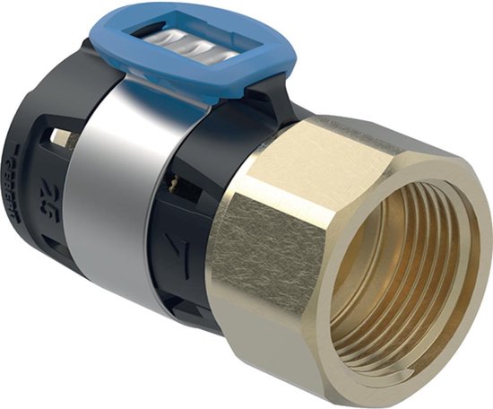 Geberit FlowFit schroefbus BI siliciumbrons d16-Rp1/2 | bol