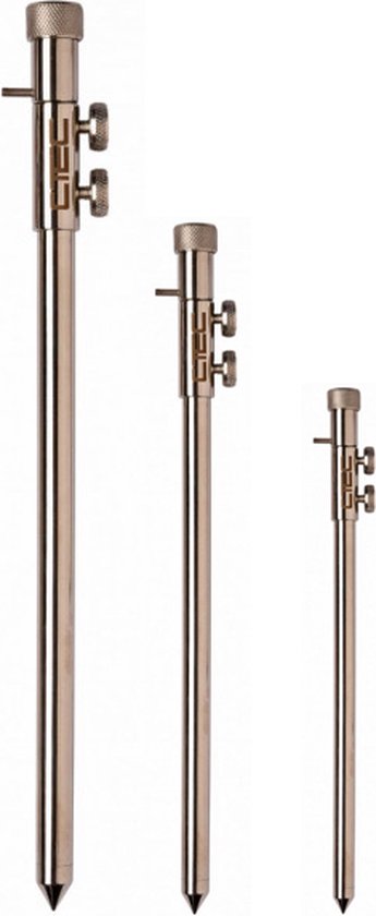 C-Tec Stainless Steel Bankstick 20-35cm | Banksticks | bol