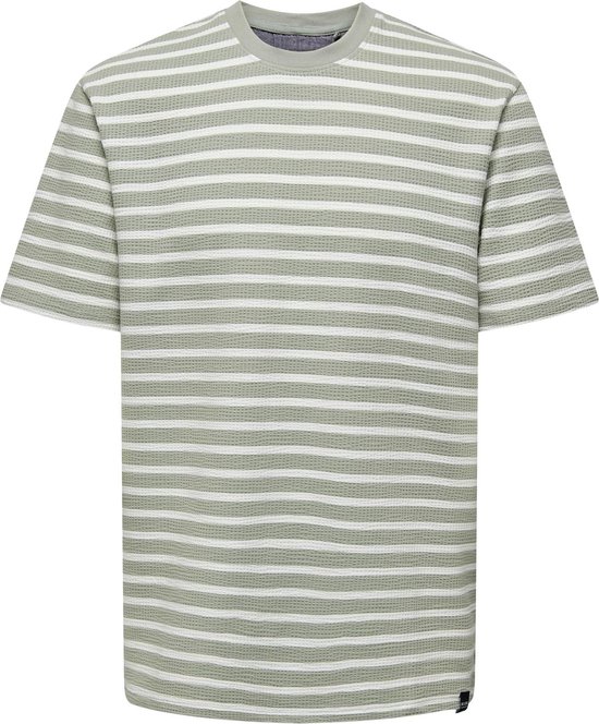 ONSKIAN REG SEERSUCKER STRIPE SS TE | bol