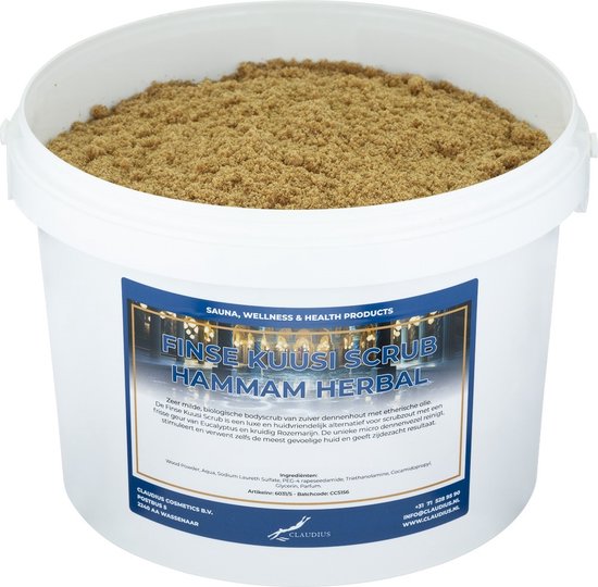 Kuusi Scrub Hammam Herbal - 1 liter | bol