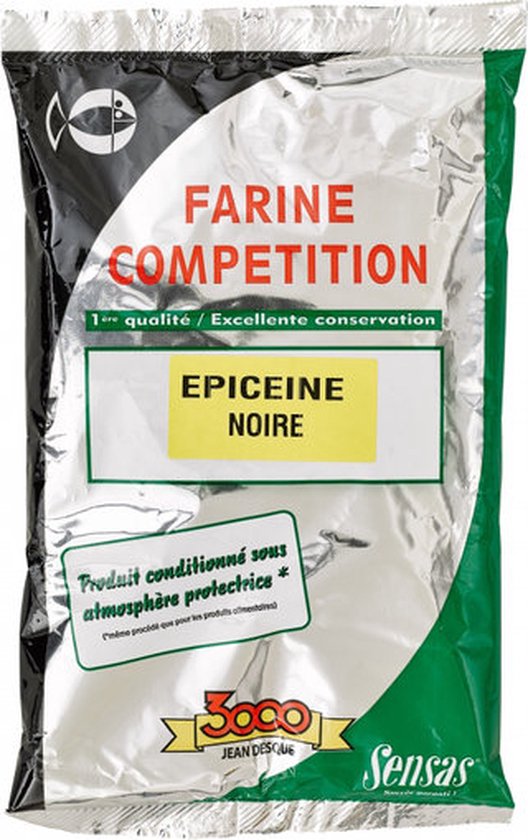 Voeder 3000 Super Epeceine Zwart 700G - Sensas | bol