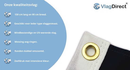 VlagDirect - Vasteloaves Vlag - Limburgse Carnaval Vlag - 90 x 150 cm ...