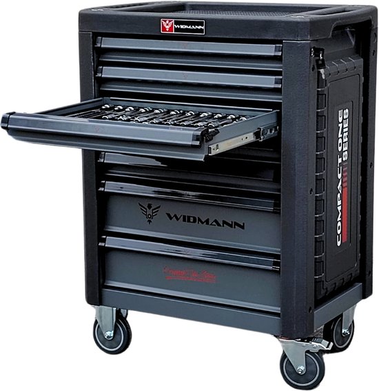 WIDMANN [ WM-C1-6GR ] Tool trolley COMPACT ONE - 7 Drawers - GREY- | bol