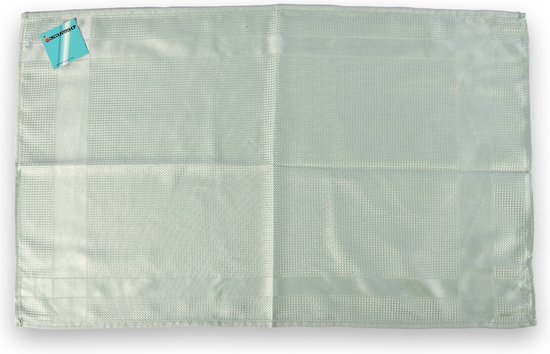 Discountershop Glazendoek Polierdoek - Groen - 67cm x 41cm - 80% ...