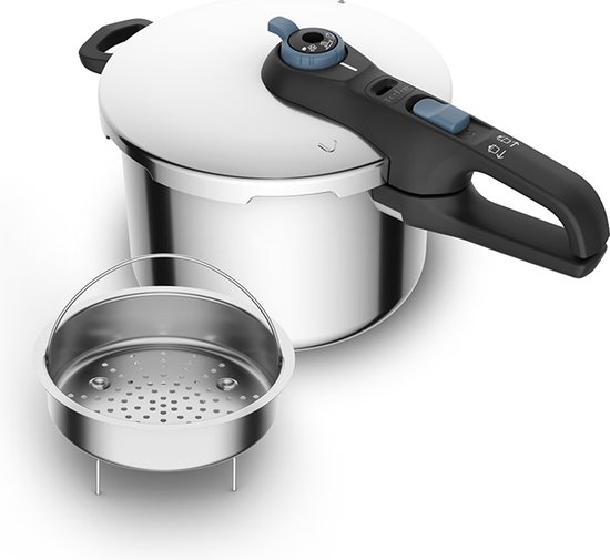 Tefal P2580701 Secure Trendy Snelkookpan 6L | bol