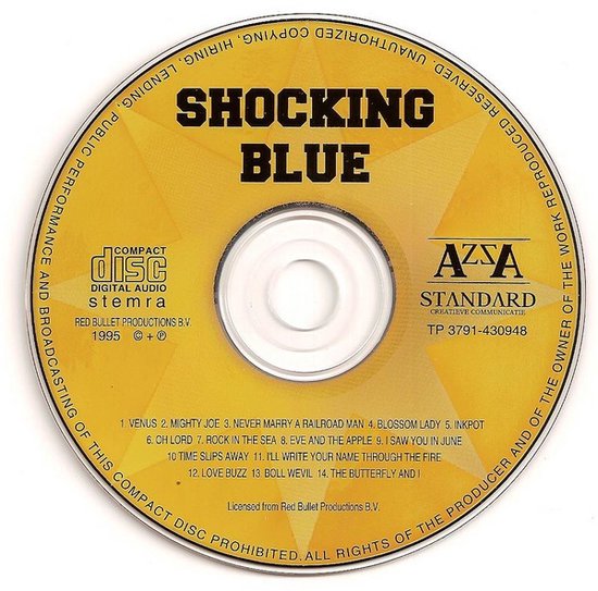 Shocking Blue ‎– The Golden Hits, Shocking Blue | CD (album) | Muziek | bol