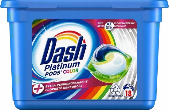 Dash All-In-1 Pods Platinum Color 18wasbeurten | bol