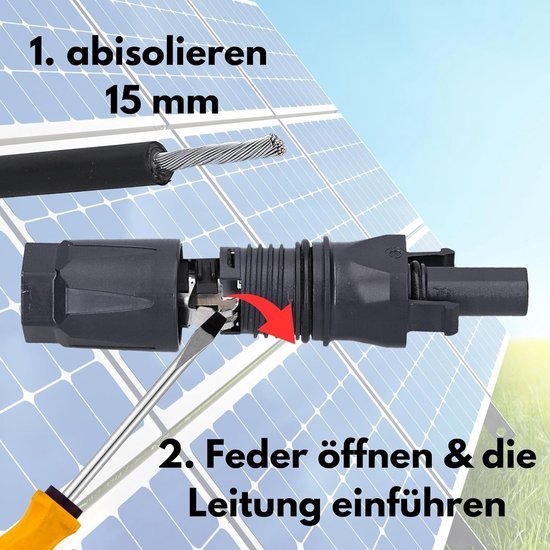 Phoenix Contact Sunclix solar connector 5 paar I PV-C3M-S 2,5 4 6 ...