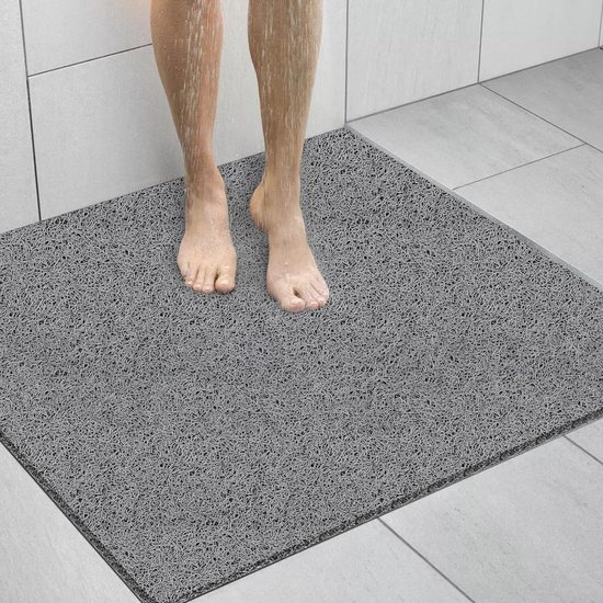 Antislip douchemat, PVC Loofah massagedouchematten, antislip badmat ...