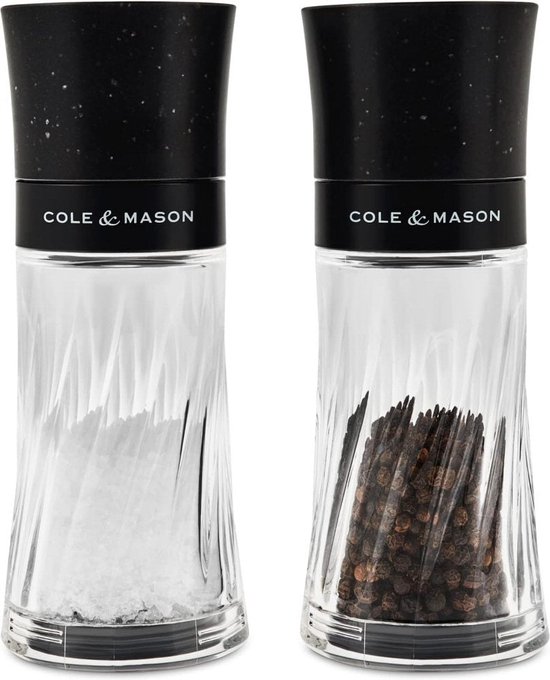 Cole & Mason Warwick Classic Peper- & Zoutmolenset - 17,5cm | bol