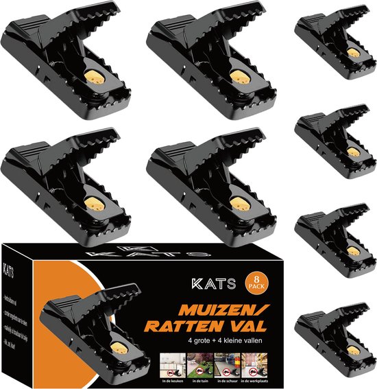 KATS Muizenval & Rattenval 8 stuks complete set - Muizenval - Rattenval ...