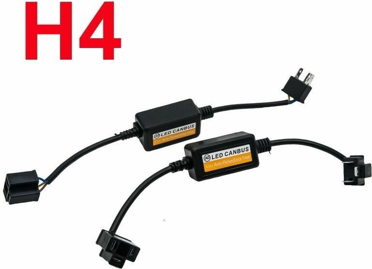 VCTparts Auto Dimlicht / Grootlicht Weerstand Canbus Decoder H4 ...