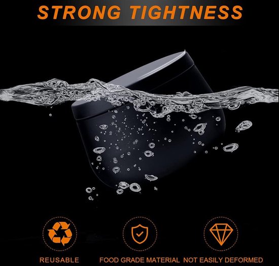 8 oz kaars blikken 12 stuks, 8oz metalen kaars containers kaars pot met deksel voor... | bol