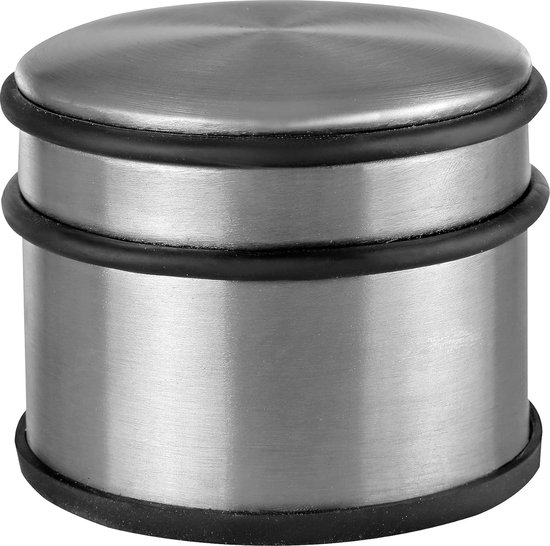 Rixora®Deurstopper RVS ⌀9 x 7,5 cm (Set van 2) | bol