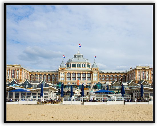 Kurhaus Scheveningen fotolijst fotolijst met glas 50 x 70 cm - Prachtige kwaliteit -... | bol