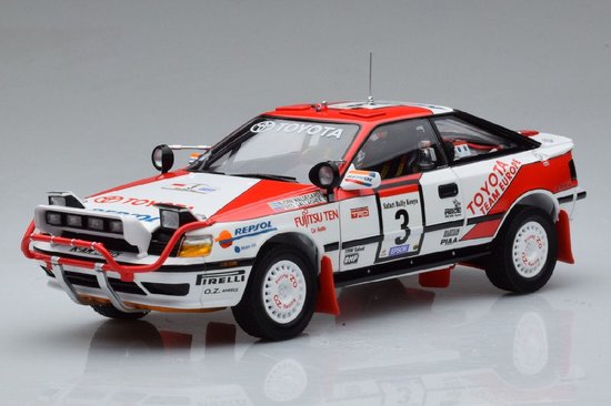 Toyota Celica GT-Four ST165 #3, winnaar Safari Rally 1990 Kyosho | bol