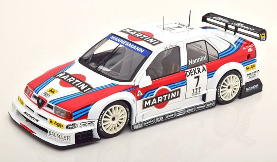 Alfa Romeo 155 V6 TI WERK83 Modelauto 1:18 1995 Alessandro Nannini ...