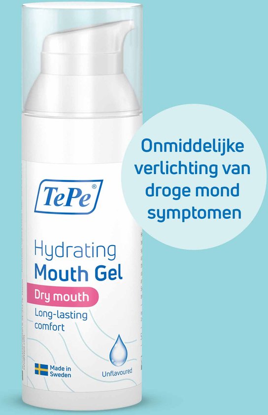 TePe Hydraterende Mondgel voor droge mond, Unflavoured – 50 ml | bol