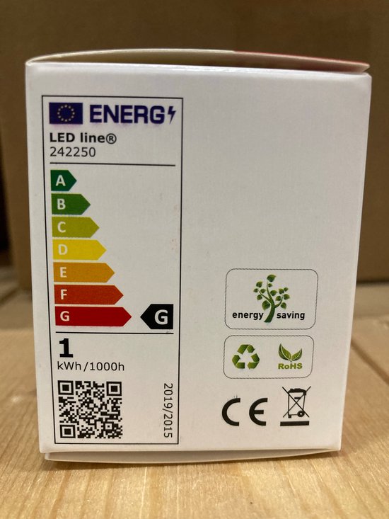 Lcb Voordeelpak 10 Stuks Gu10 Led Spot 1w Vervangt 10w 2700k