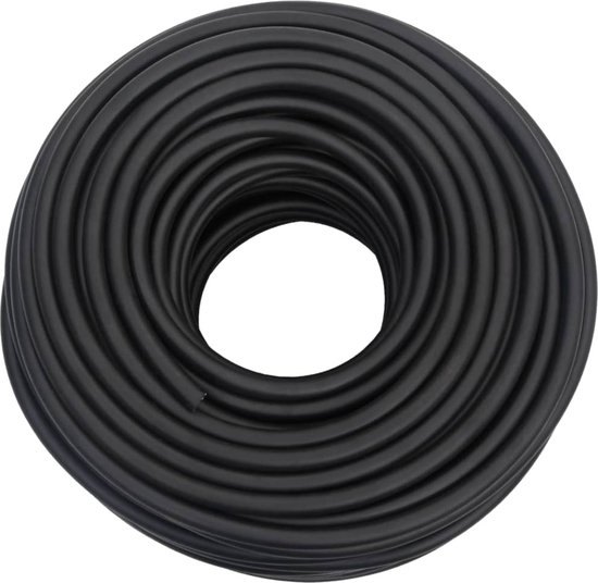 vidaXL Hybride luchtslang - 100m - rubber/PVC - 15mm buiten/9.5mm ...