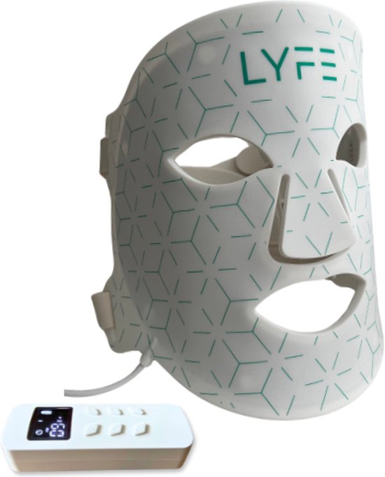 LYFE - LED Photon Skin Rejuvenation Face Mask with 4 Light Therapies ...