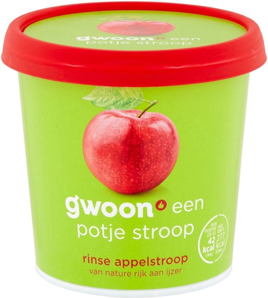 G'woon Appelstroop 12 potten x 450 gram | bol