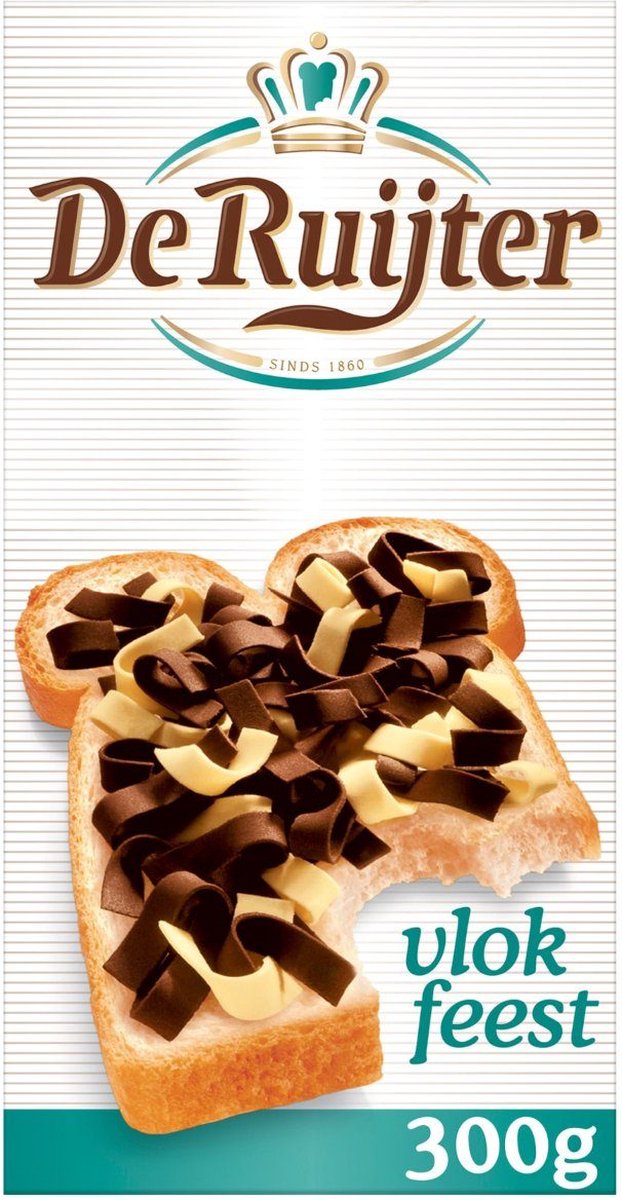 De Ruijter Chocolade vlokken vlokfeest - 14 x 300 gram | bol
