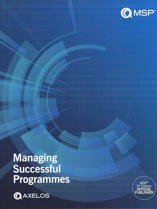 MSP® 5th Edition - Managing Successful Programmes (Latest Version ...