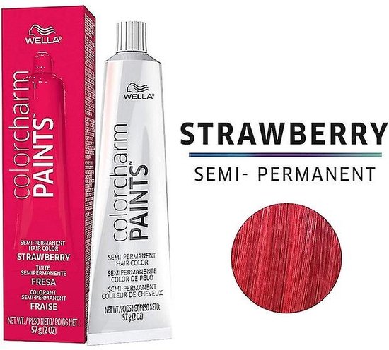 Wella Color Charm Paints - Strawberry - Coloration semi- Permanent ...