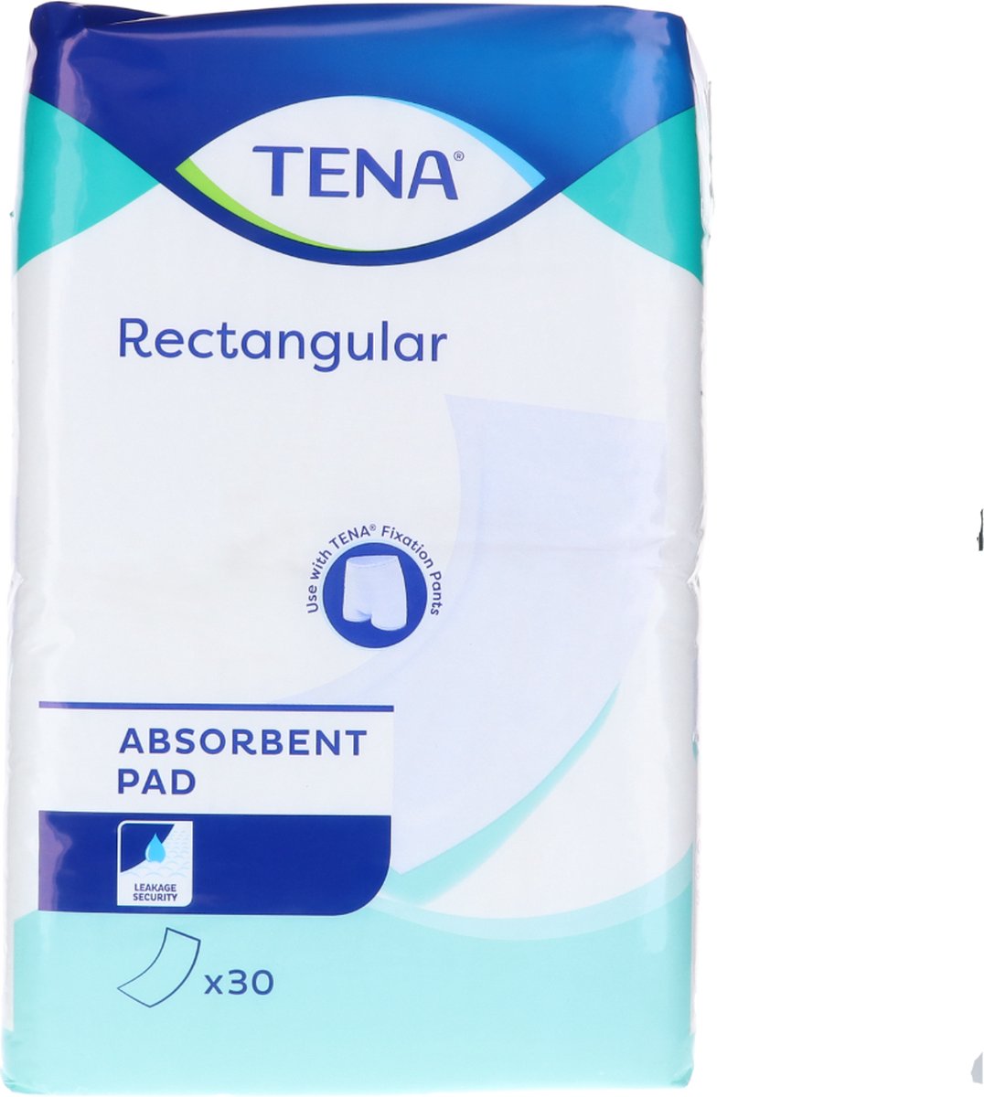 Voordeelverpakking 4 X Tena Rectangular Maxi 15 x 60 cm, 30 Stuks ...