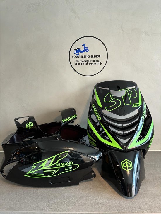 Piaggio Zip Sticker - Piaggio Zip Stickerset - Scooterstickers - Full ...