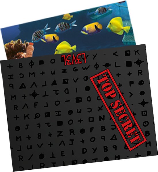 Escaposter Ocean - Escape Room Spel - A1 Poster met escape game puzzels - gemaakt door... | bol