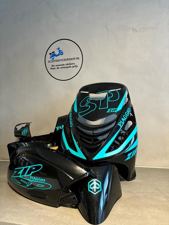 Piaggio Zip Sticker - Piaggio Zip Stickerset - Scooterstickers - Full ...