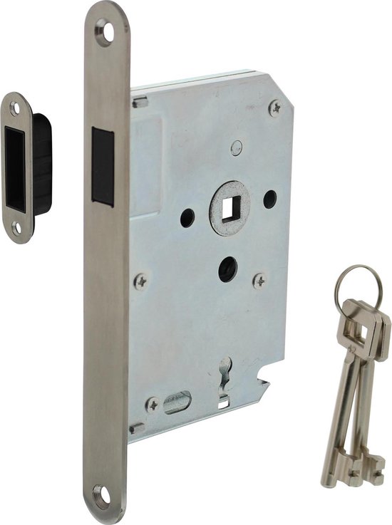 Wovar Magneetslot RVS Klavierslot SL56 | Per Stuk | Insteekslot | bol