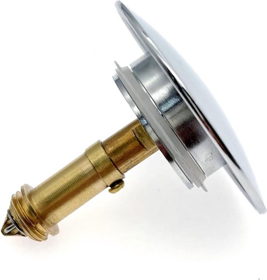 Verchroomde metalen 69mm badkuip pop-up plug, bad plug vervanging, klik ...