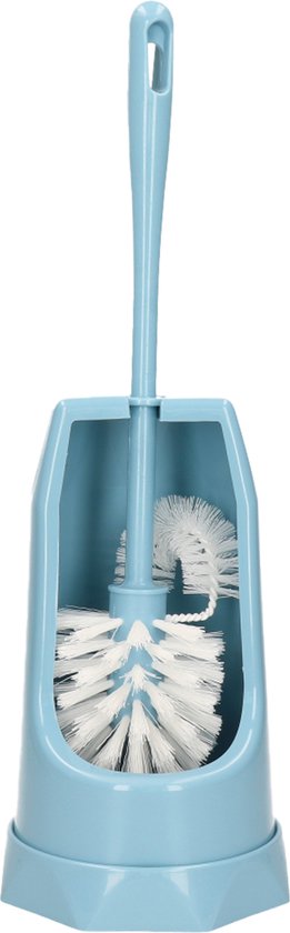 Buemag WC-borstel/toiletborstel - 2x - met randreiniger - blauw ...