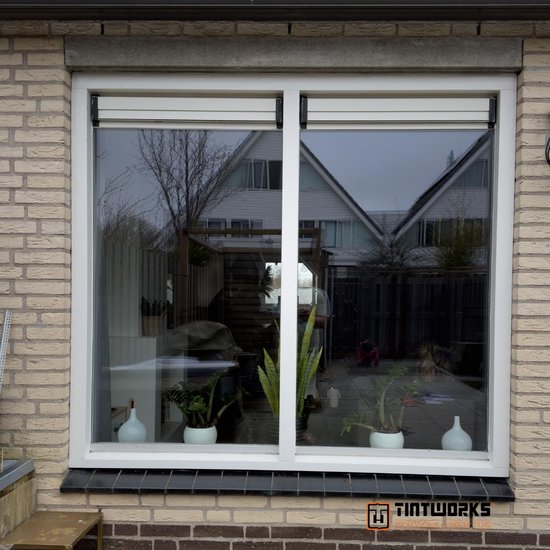 Tintworks Raamfolie spiegeleffect - spiegelfolie - anti inkijk 35% VLT ...