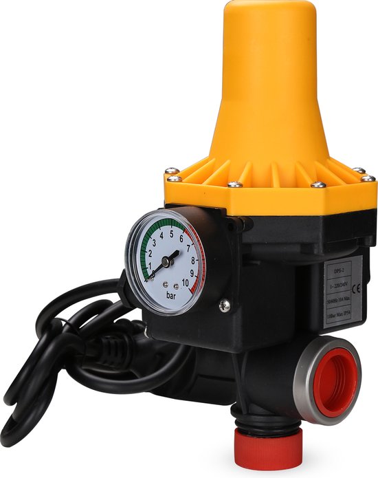 Elektronische drukschakelaar Voor pomp controle Waterpomp Inclusief ...
