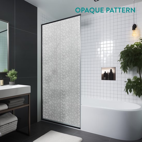 Raamfolie anti inkijk zelfklevend - Plakfolie zonder lijm voor ramen en ...