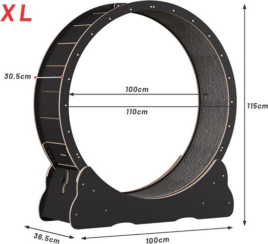 Loopwiel kat - Katten loopwiel - Looprad kat - Kattenwiel - Looprad ...