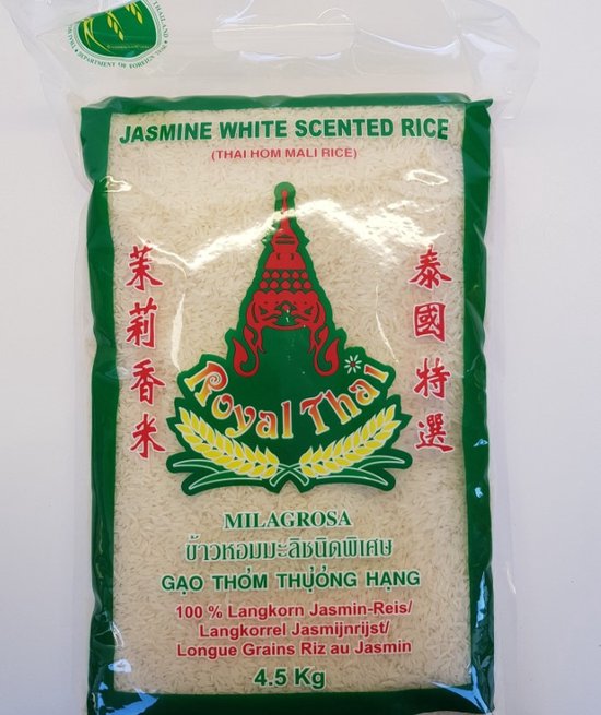 ROYAL THAI JASMINE WHITE SCENTED RICE 1 KG | bol
