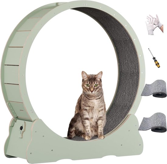 Loopwiel kat - Katten loopwiel - Looprad kat - Kattenwiel - Looprad ...